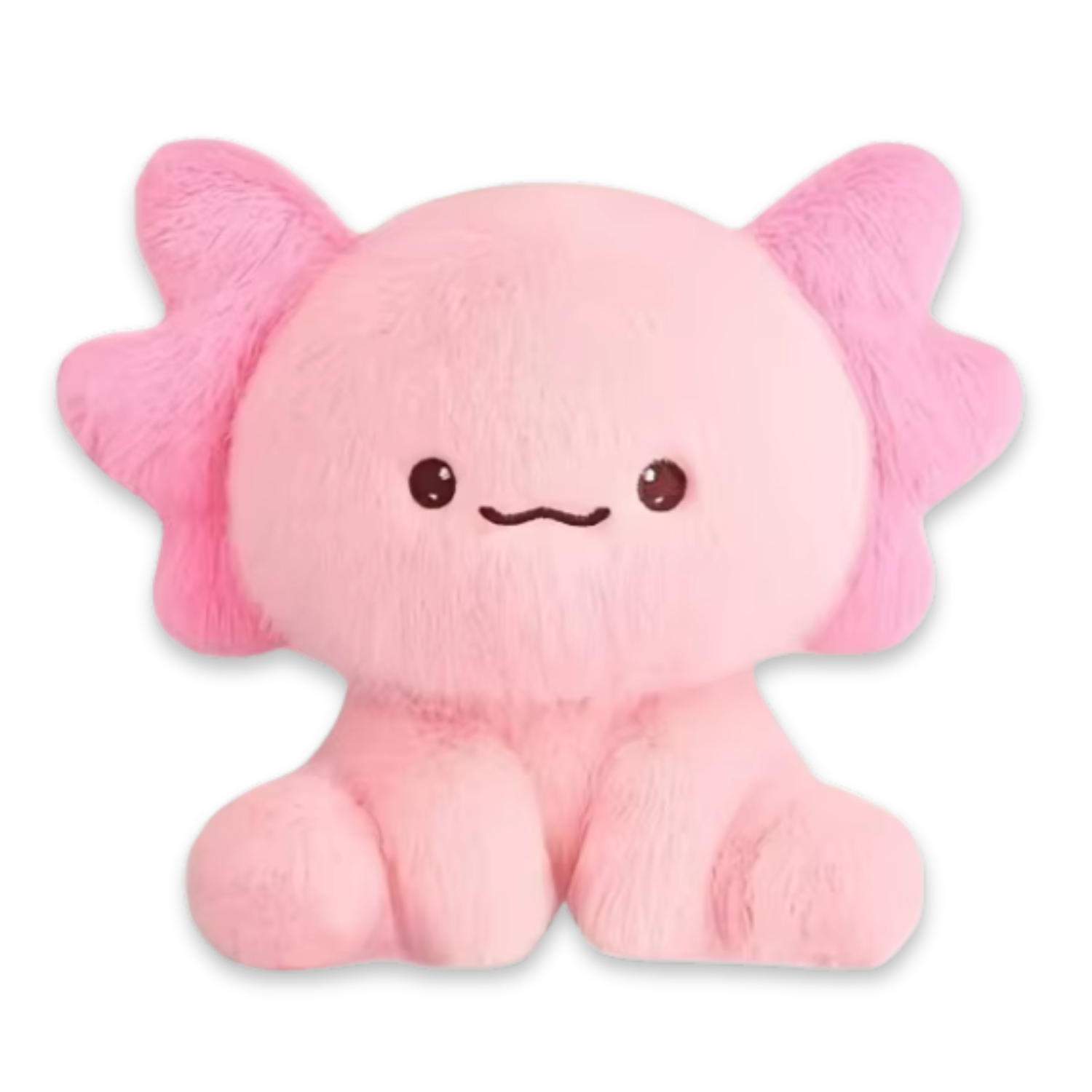 Sitting Axolotl Plush – InvertAquatics