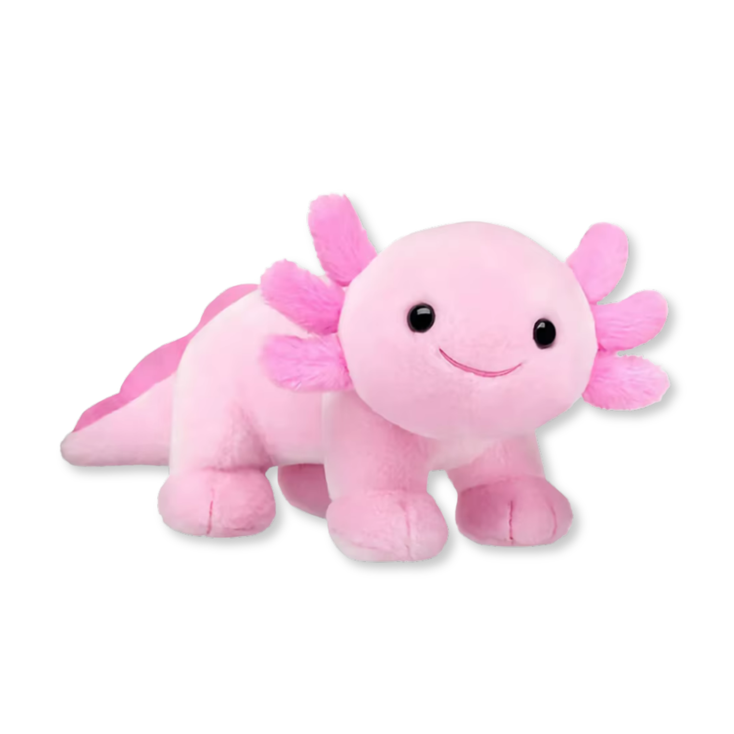 Standing Axolotl Plush – InvertAquatics